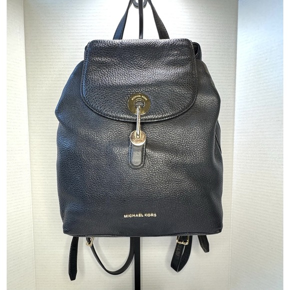 Michael Kors | Bags | Quality Michael Kors Raven Black Soft Pebbled ...